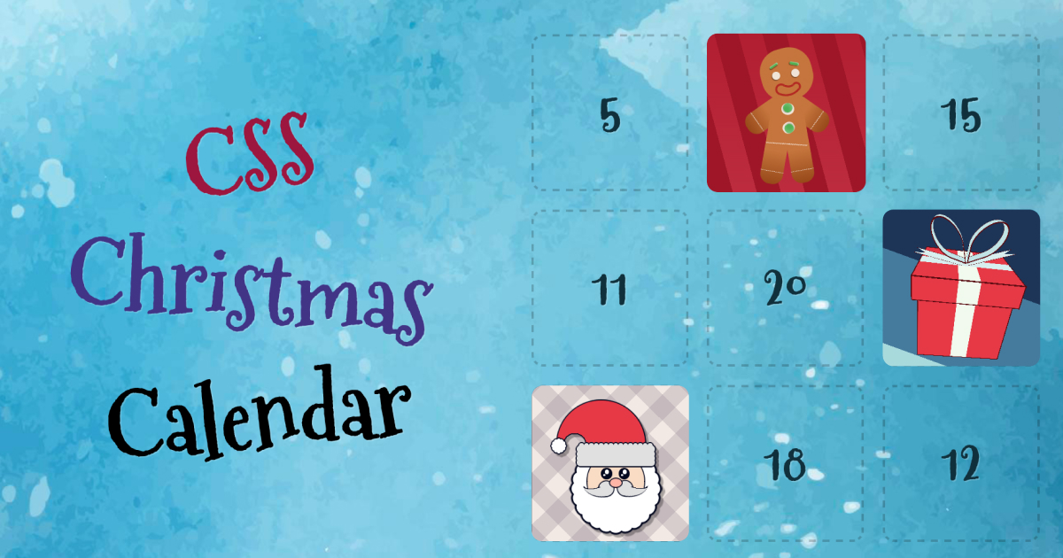 CSS Christmas Calendar